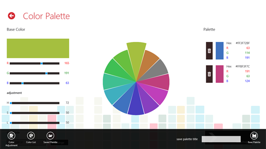 Color Palette Pro for Windows 10 PC Free Download - Best Windows 10 Apps