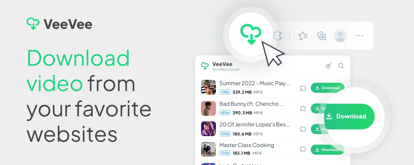 Video Downloader VeeVee - Download Videos in HD & 4K
