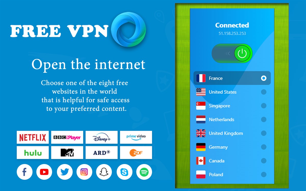 VPN Surf - Fast & Secure Free VPN Extension