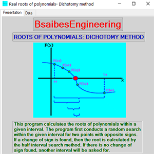 ROOTS OF POLYNOMIALS : DICHOTOMY METHOD - Download and install on ...