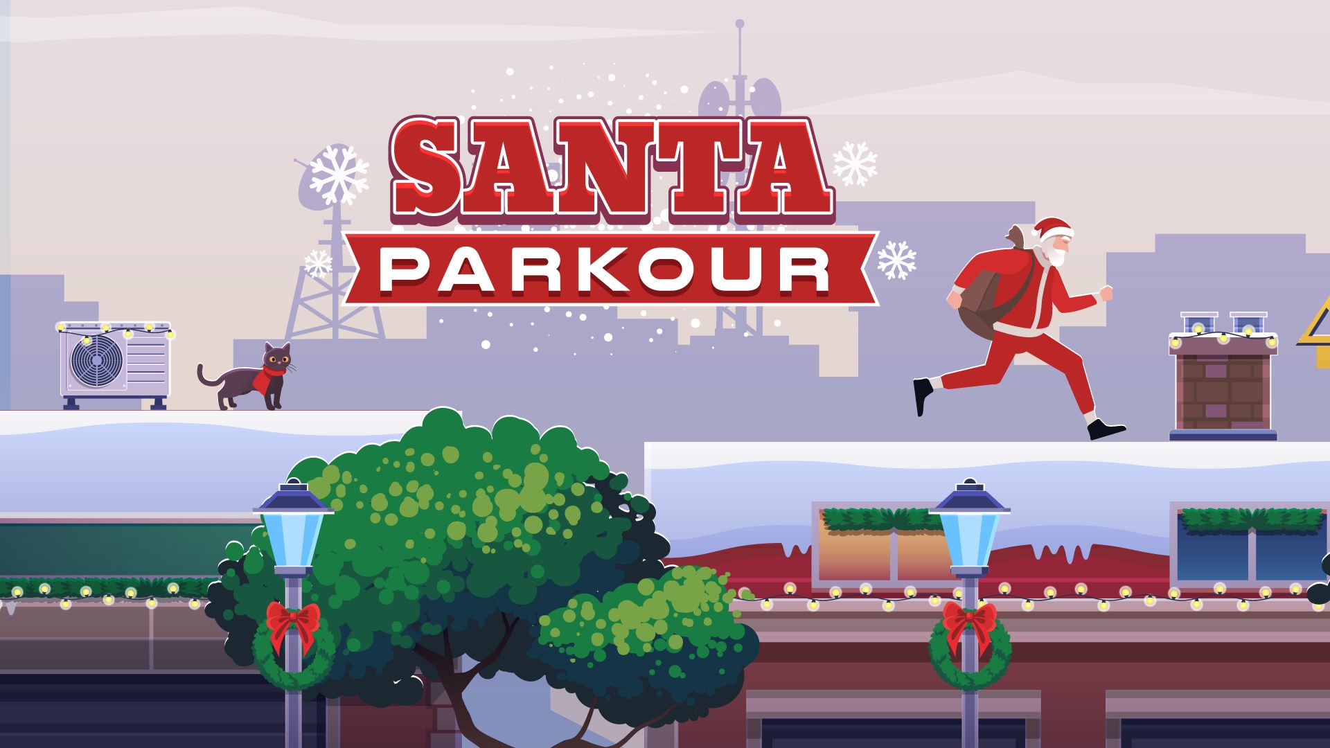 Play Santa Parkour in your browser | Games from MSN