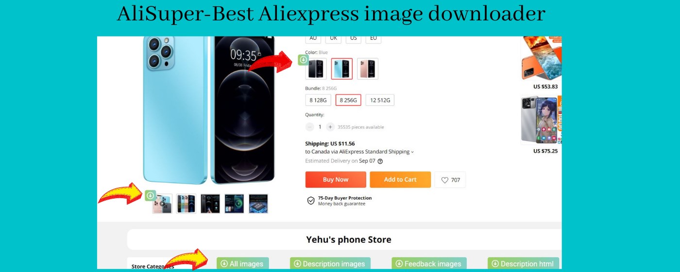 AliSuper: AliExpress Image & Video Downloader