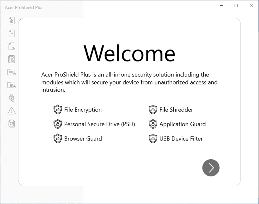 Acer ProShield Plus (by Insyde Software Corp.) - (Windows Apps) — AppAgg