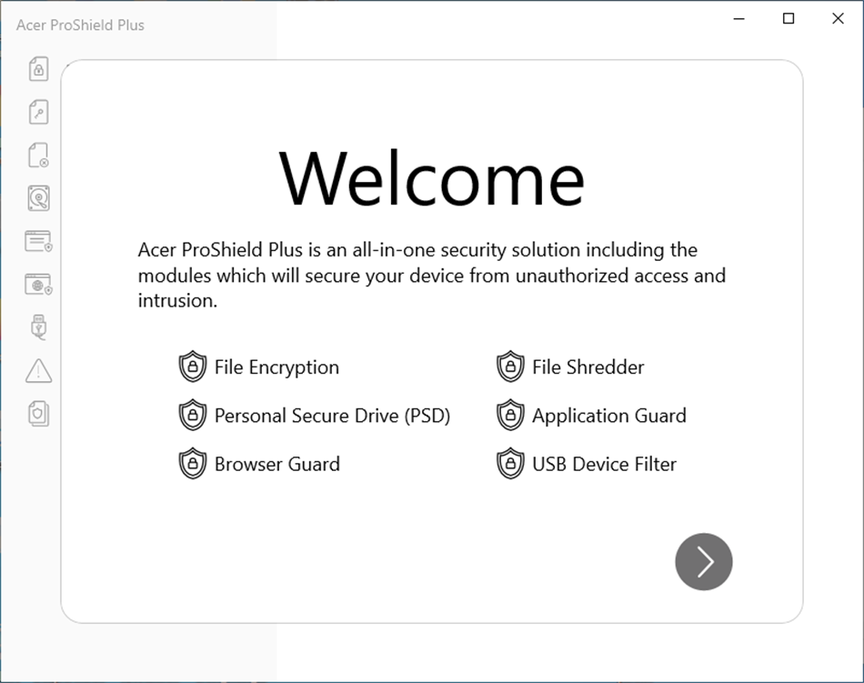 Acer ProShield Plus (by Insyde Software Corp.) - (Windows Apps) — AppAgg