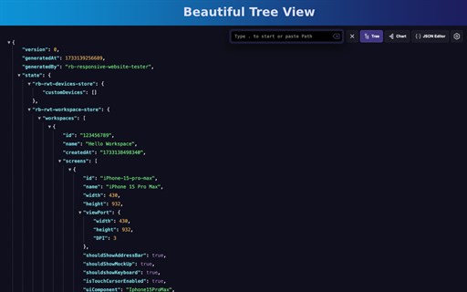 JSON Viewer Pro: Free JSON Tree & Chart Viewer