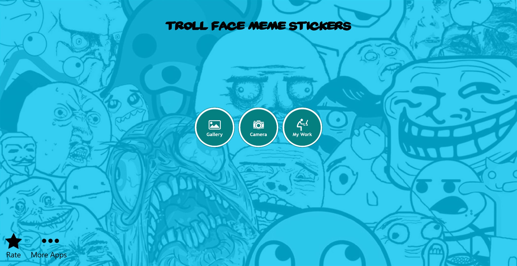 Troll Face Meme Wallpaper