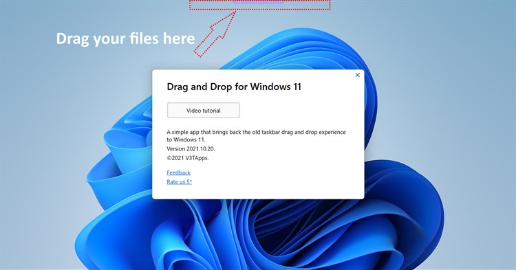 Drag and Drop Toolbar for Windows 11 von V3TApps - (Windows Apps) — AppAgg