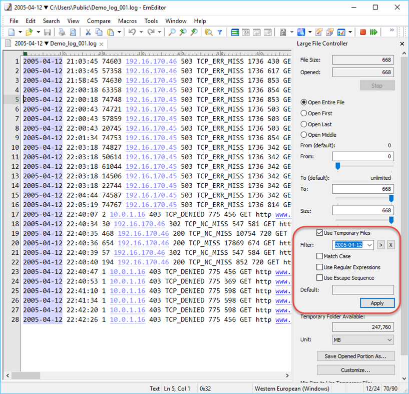 EmEditor text editor (64-bit) (by Emurasoft) - (Windows Apps) — AppAgg