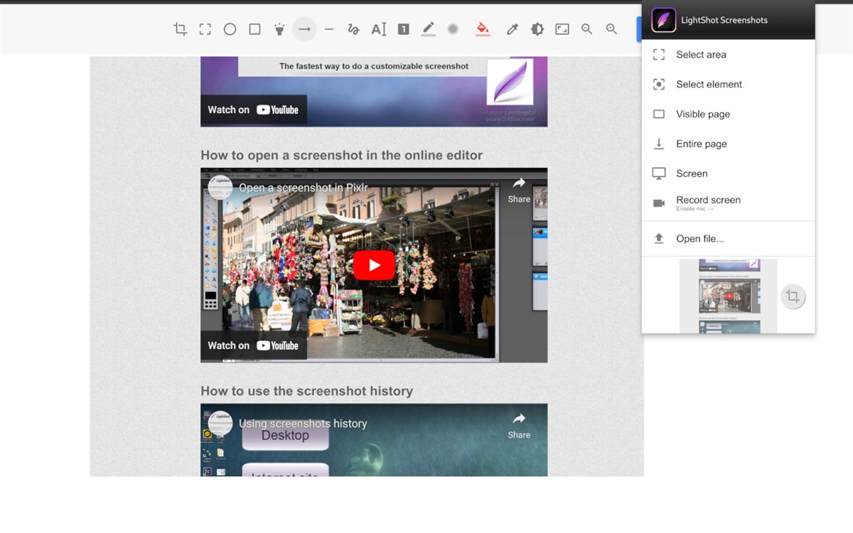 LightShot Screenshots - Easy & Fast Screenshot Tool