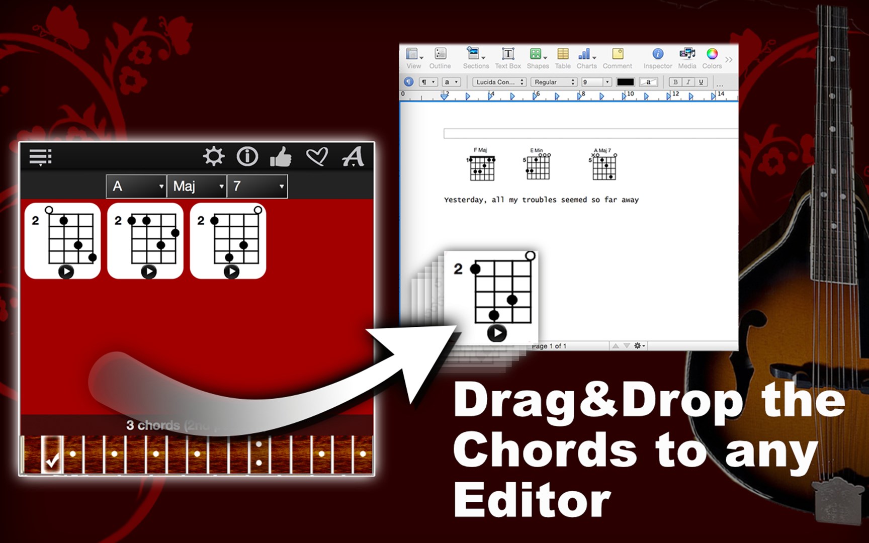 Mandocello Chord Chart
