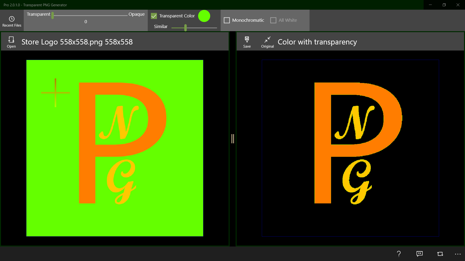 Microsoft Transparent Background