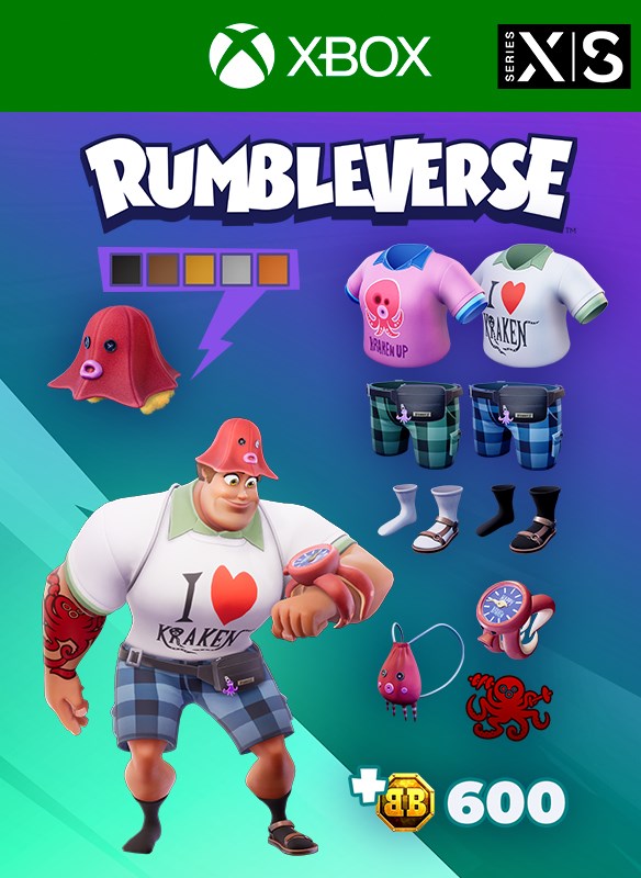 Rumbleverse - Season 2 Starter Pack: Kraken Tourist Price