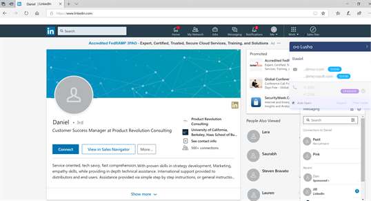 Lusha - Enterprise edition - Easily find B2B contact information PC ...