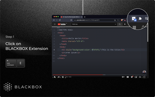 Blackbox: Fast Code Copy from Videos & Images