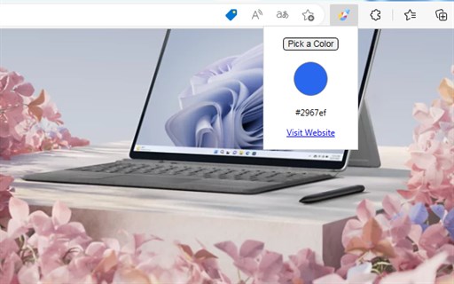 Color Picker For Edge - Hex & Desktop EyeDropper