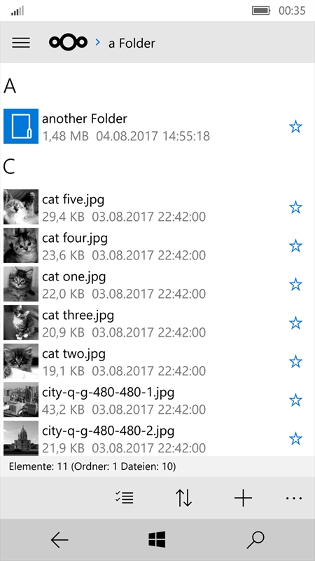 Nextcloud: Client fÃ¼r Windows Mobile ist erschienen