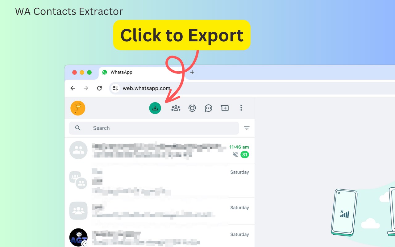 WA Contact Extract & Export - Add-on Download
