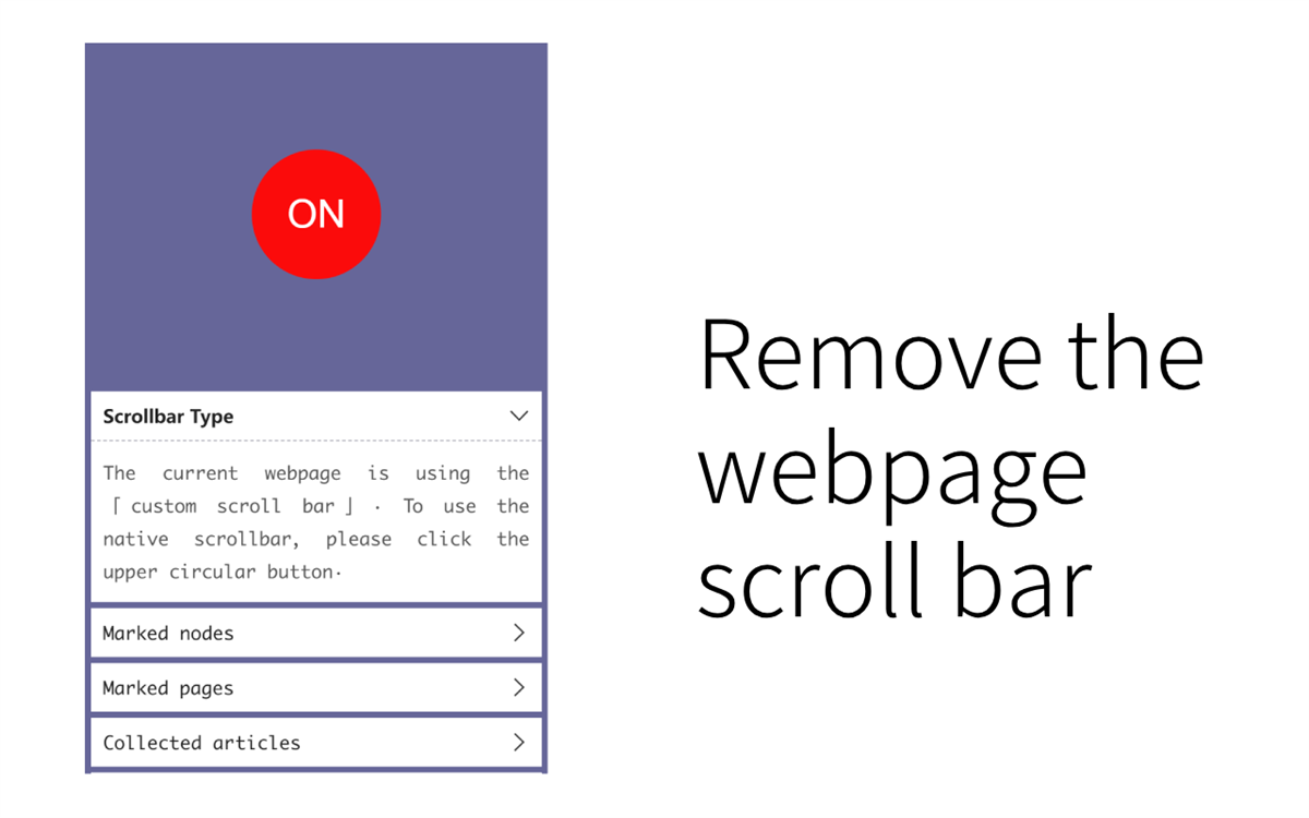 Invisible Scrollbar - Clean, Floating Scroll Bar