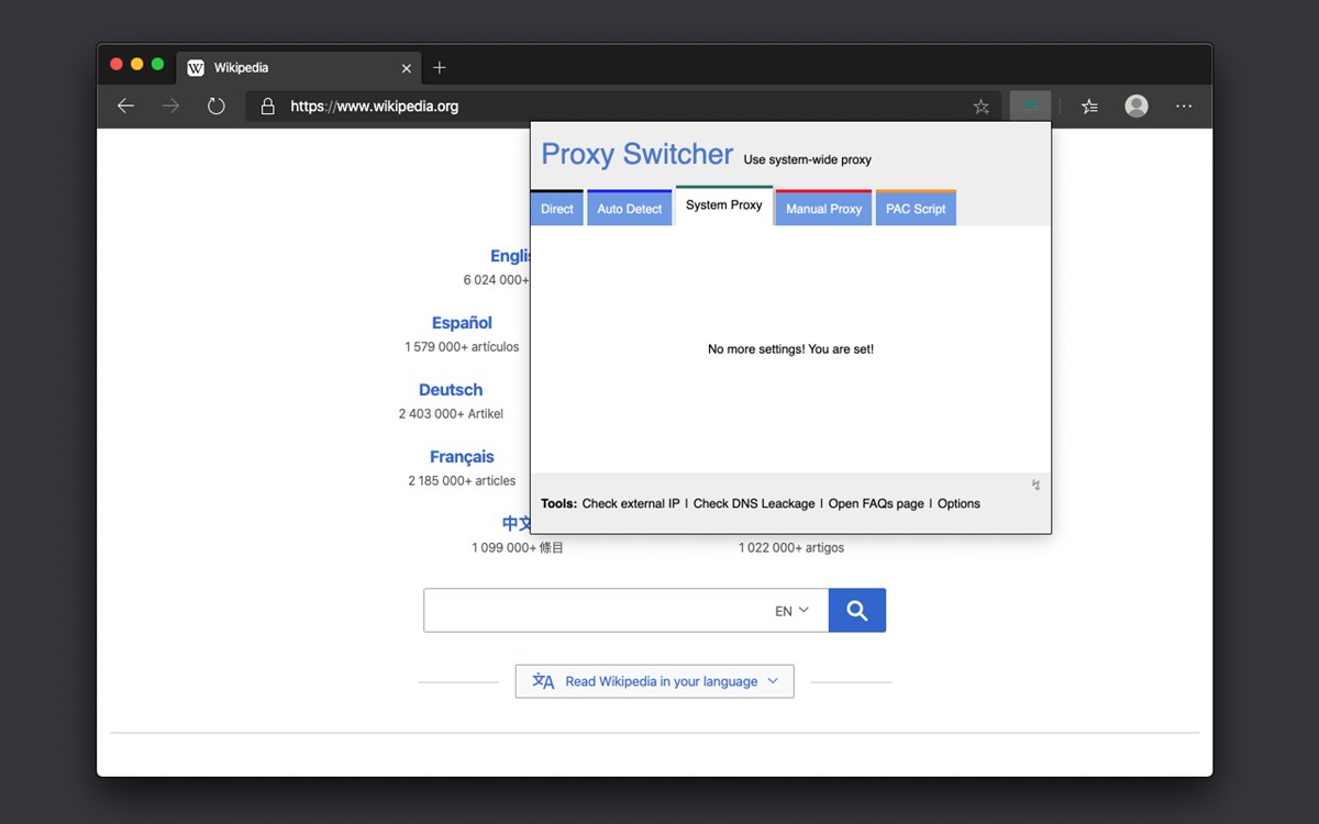 Proxy Switcher and Manager - Easy Proxy Profiles