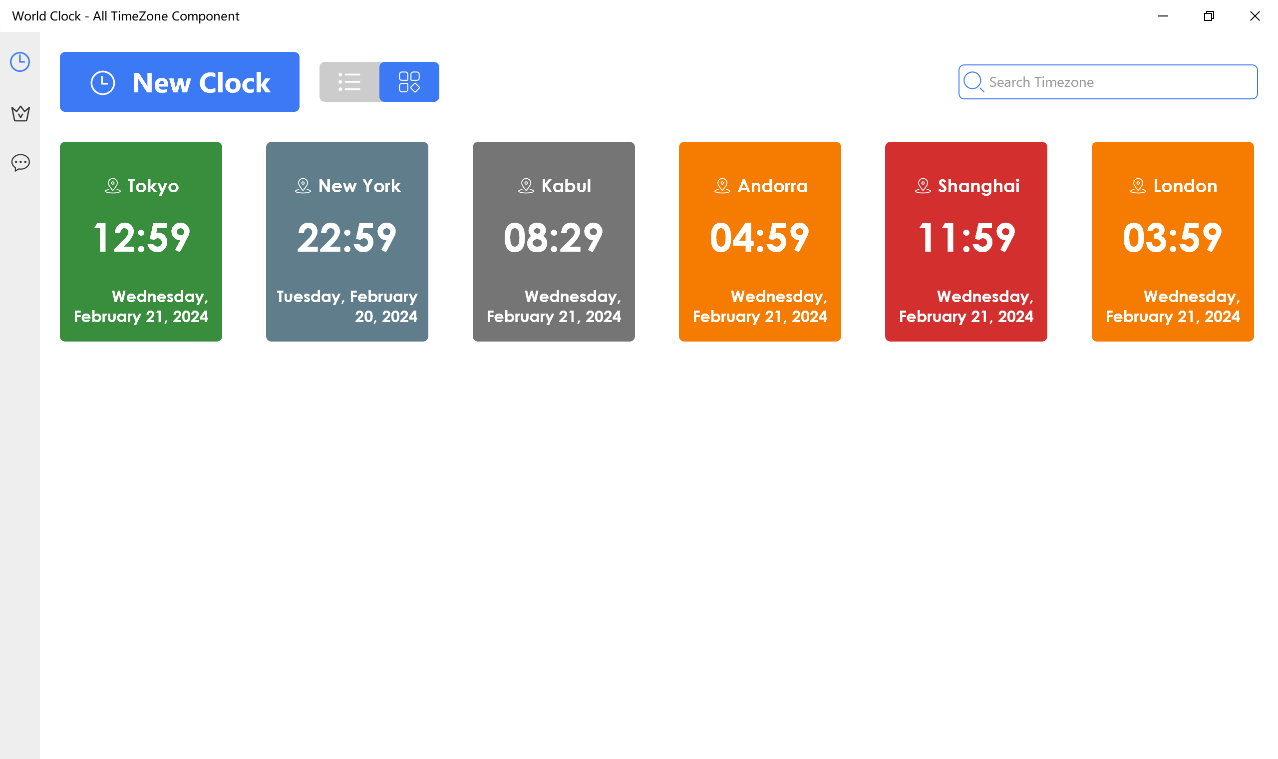 World Clock – All TimeZone Component下载 - World Clock – All TimeZone Component电脑应用下载 | 电脑好玩网