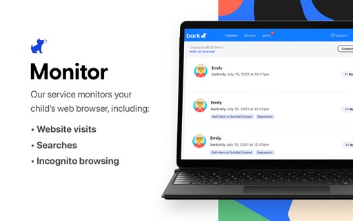 Bark for Microsoft Edge - Child Web Content Monitoring