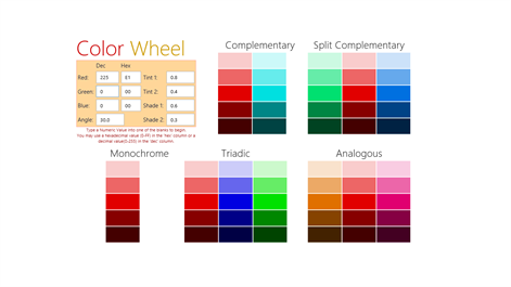 Get Color Wheel: A Color Scheme Generator - Microsoft Store