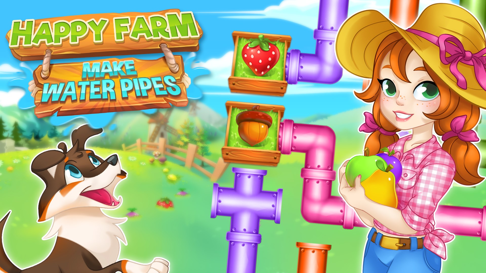 Play Happy farm : make water pipes in your browser | Games from MSN