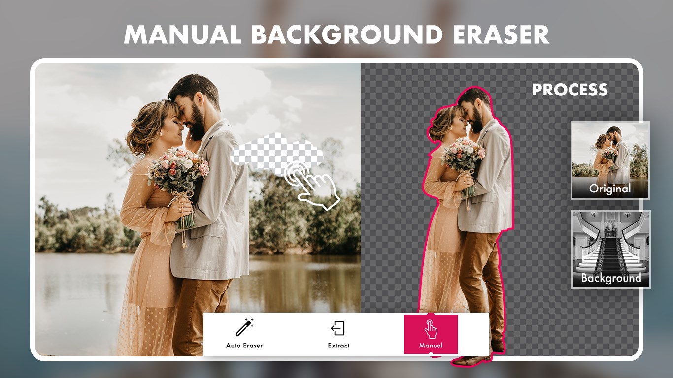 Improve your editing skills with manual background eraser tutorials