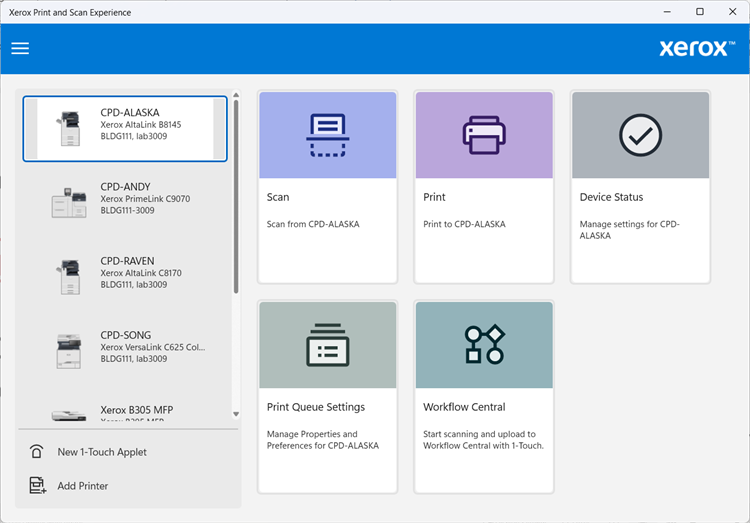 Xerox Print and Scan Experience (by Xerox Corp) - (Windows Apps) — AppAgg