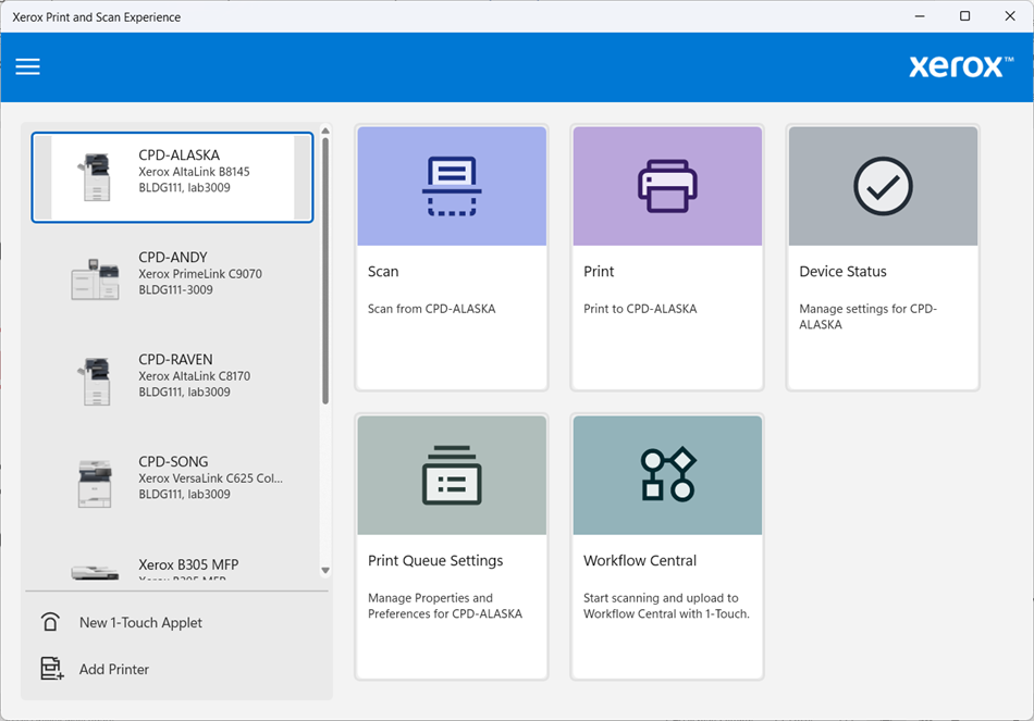 Xerox Print and Scan Experience (de Xerox Corp) - (Windows Aplicaciones ...